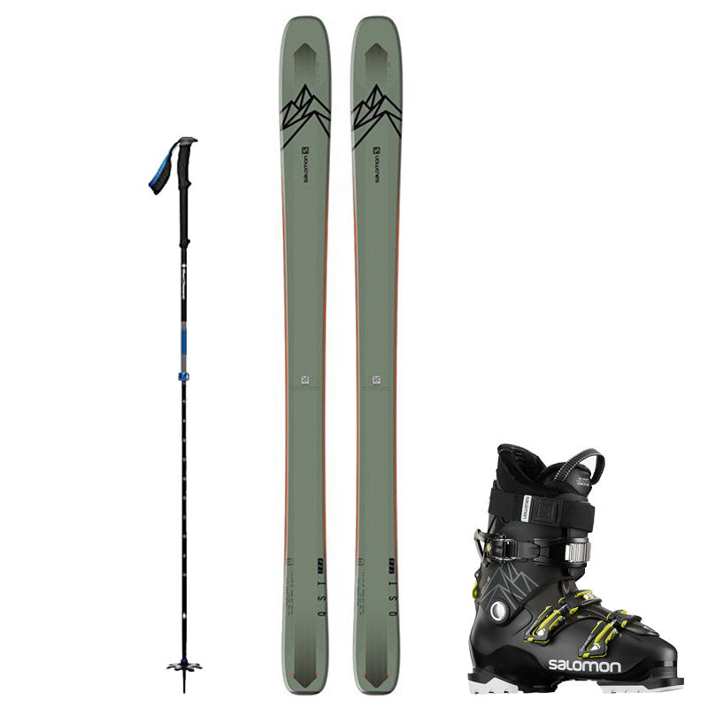 Premium Downhill Ski Package (Retail Ski+Boot+Poles) - Gearo