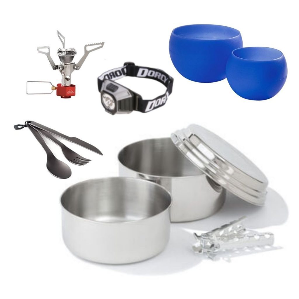 Backpacking Kitchen Kit [1 Person] - Gearo