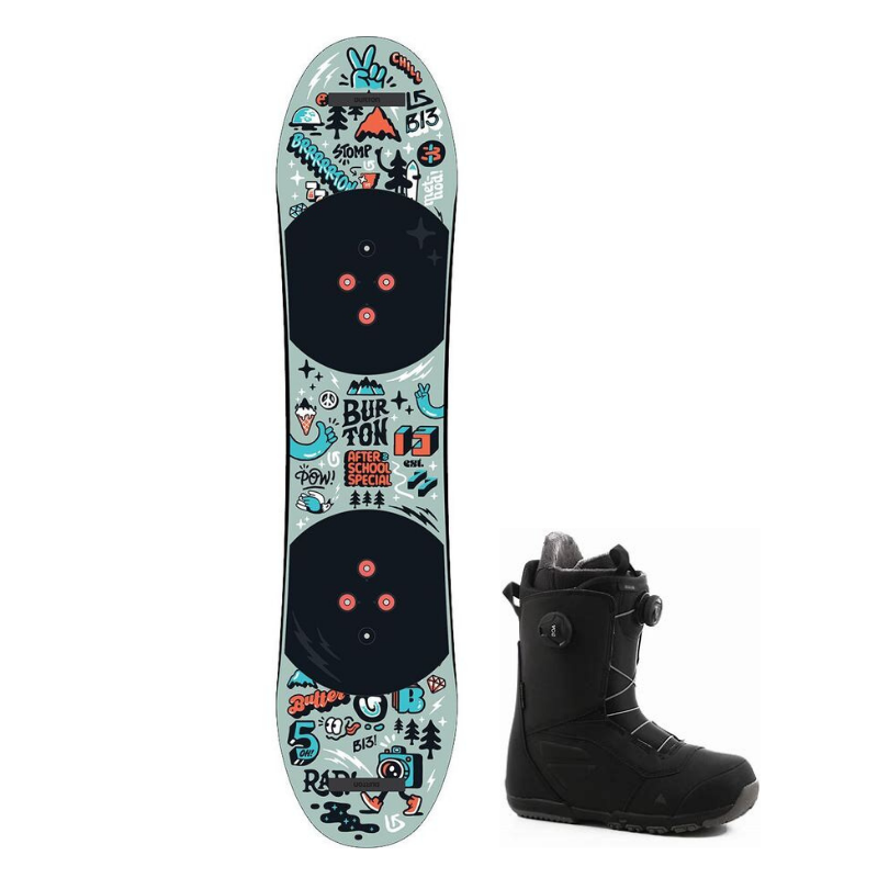 Youth Snowboard Rental Package - Gearo